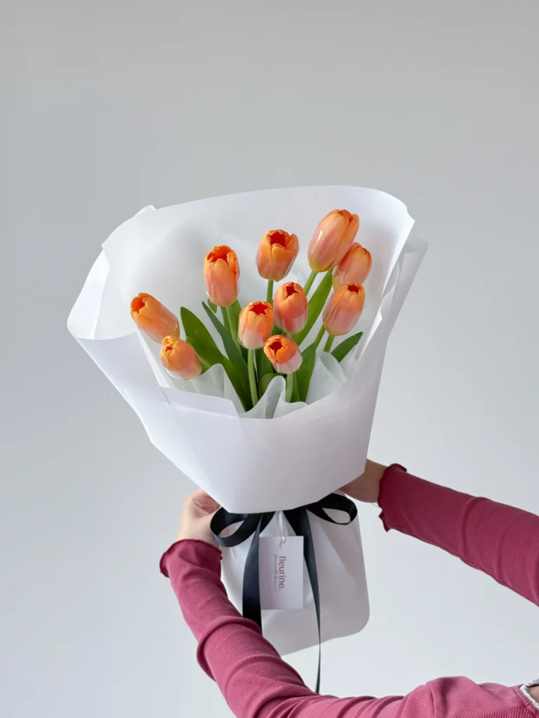 Tulip Orange (10 stems) - Fluerine